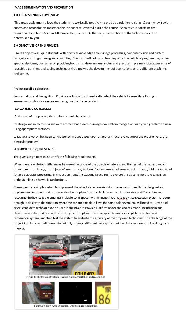 Solved 1.0 THE ASSIGNMENT OVERVIEW This group assignment | Chegg.com