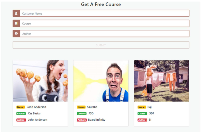 Solved Language -Javascript Create a Card generator that | Chegg.com