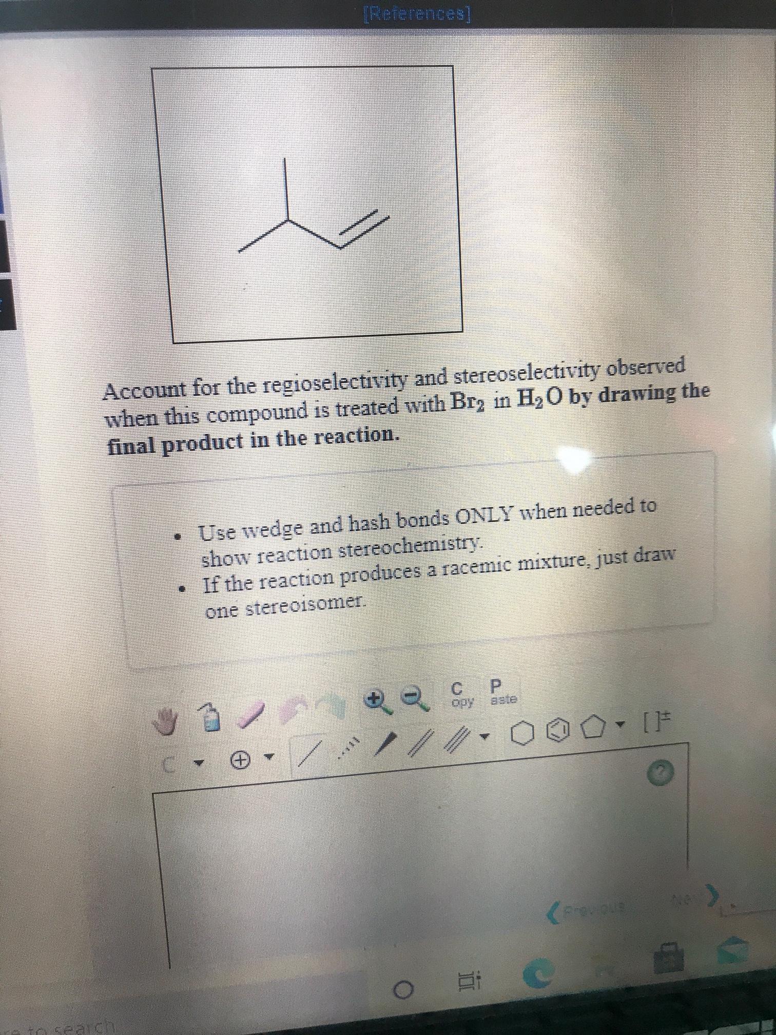 Solved TReferences Account for the regioselectivity and | Chegg.com