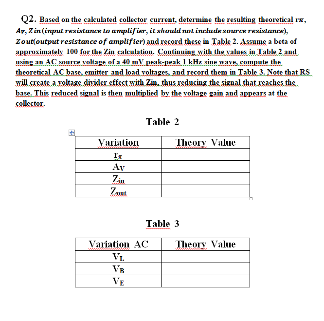 Solved RICET VALUE RLOAD RS RS Q1 2N3904 UD REAL VALUE 12 | Chegg.com