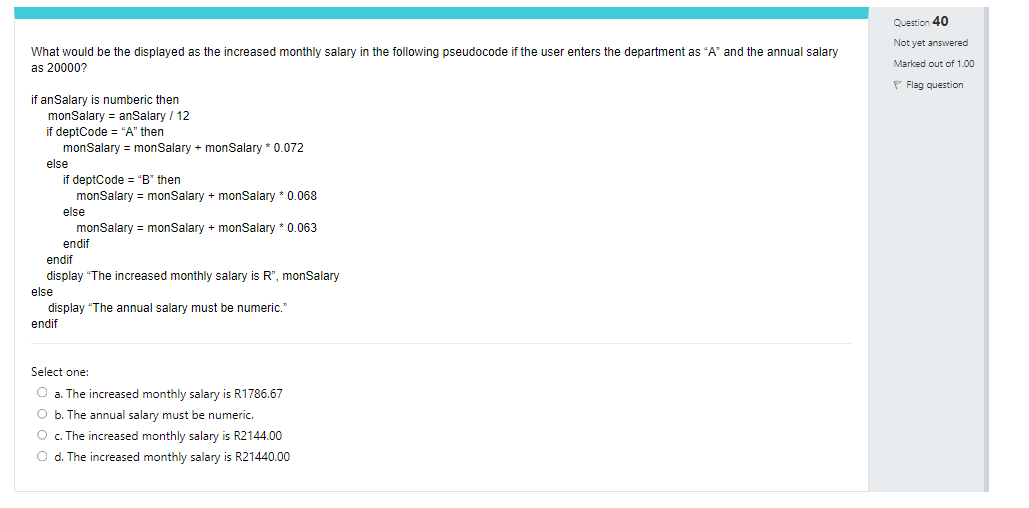 Solved When an exact match not found when using the select | Chegg.com