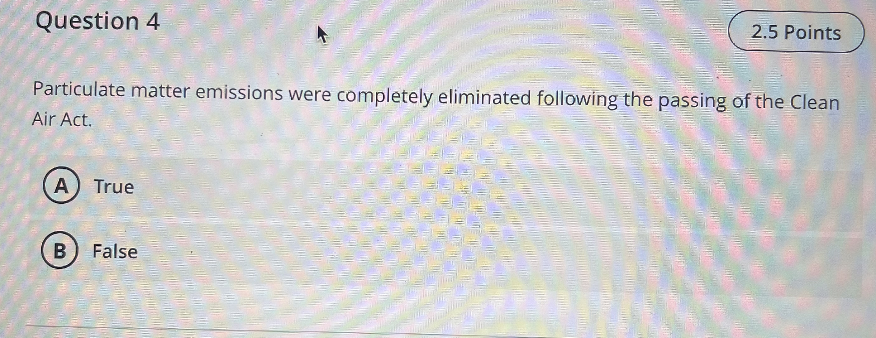 Solved Particulate matter emissions were completely | Chegg.com