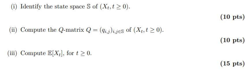 Compound Poisson process. Let (N7, t > 0) be a | Chegg.com