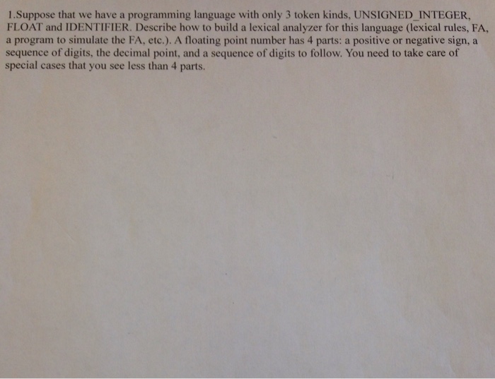 Suppose that we have a programming language with only | Chegg.com