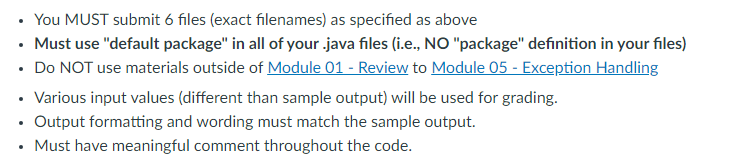 Solved Purpose of this assignment: - Using classes - Using | Chegg.com