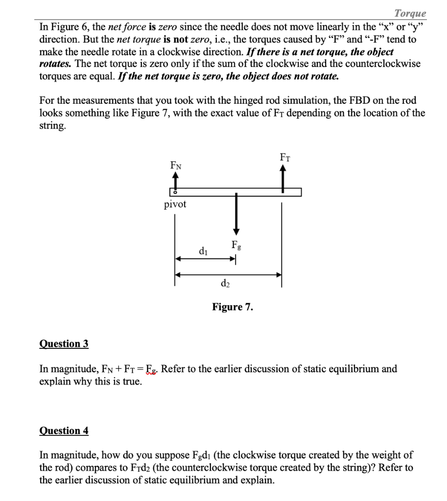 Solved the tension on the rod. The perpendicular distance, | Chegg.com