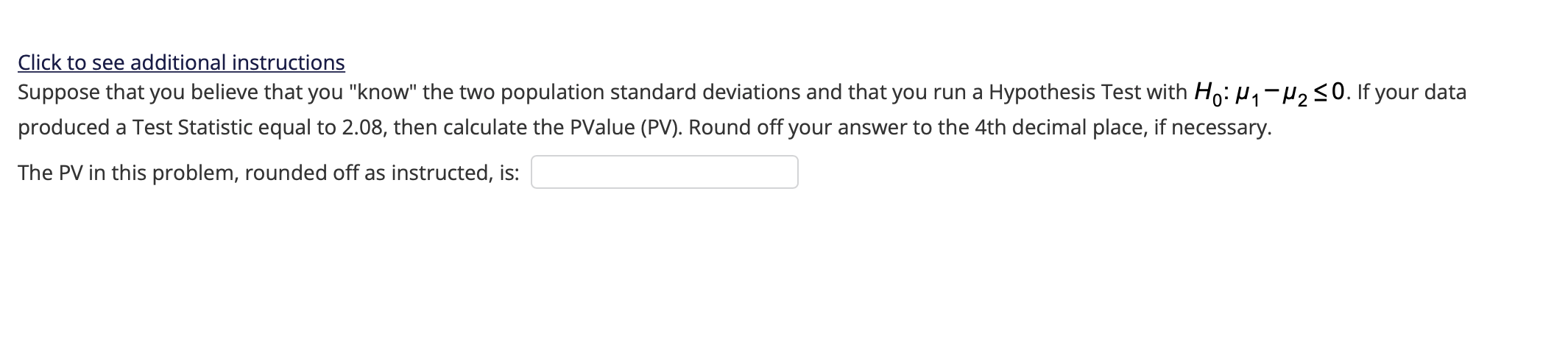 Solved Click to see additional instructions Suppose that you | Chegg.com