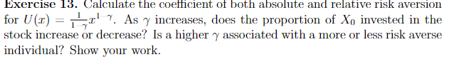 Solved Exercise 13 . Calculate the coefficient of both | Chegg.com