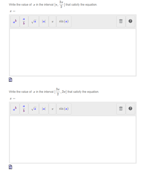 Solved Consider the equation 2−sec2x=0. Find all the values | Chegg.com