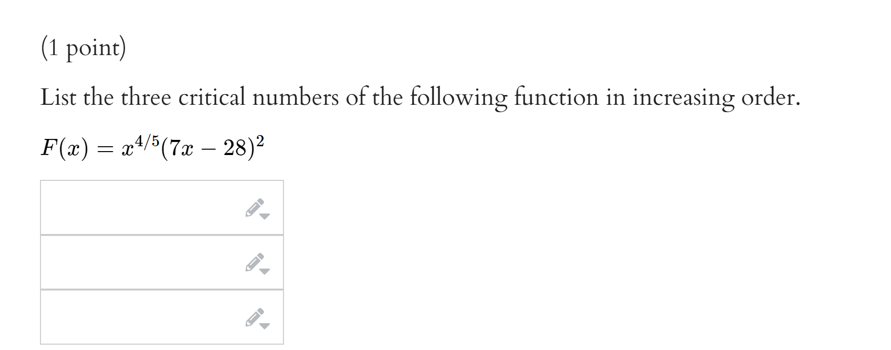 Solved 27x Find the maximum and minimum values of the | Chegg.com