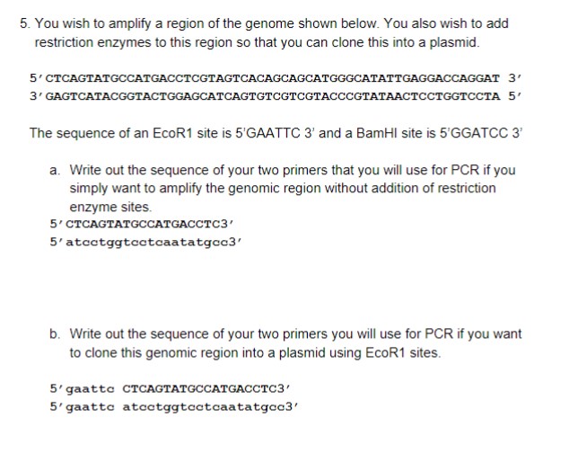 Solved The answers to each part is listed below the question | Chegg.com