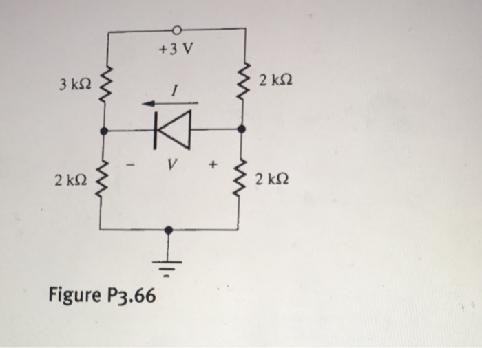 Solved .68. Simulate the circuit of Fig. P3.66 and find the | Chegg.com