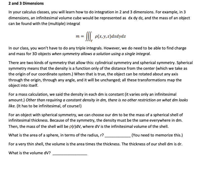 Solved In your calculus classes, you will learn how to do | Chegg.com
