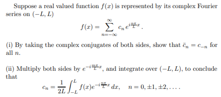 Solved Suppose a real valued function f(2) is represented by | Chegg.com