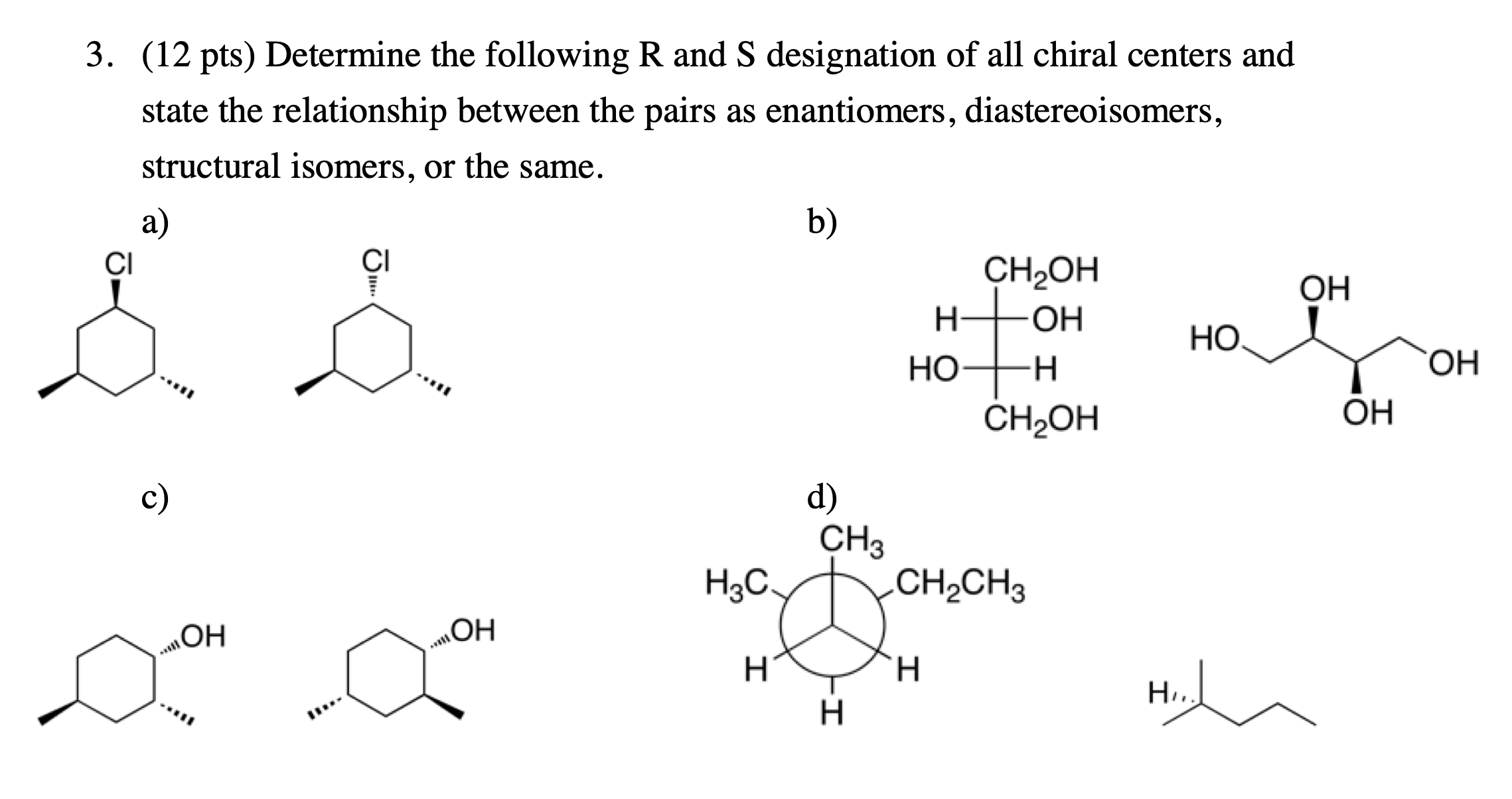 Solved (12 ﻿pts) ﻿Determine the following R and S | Chegg.com