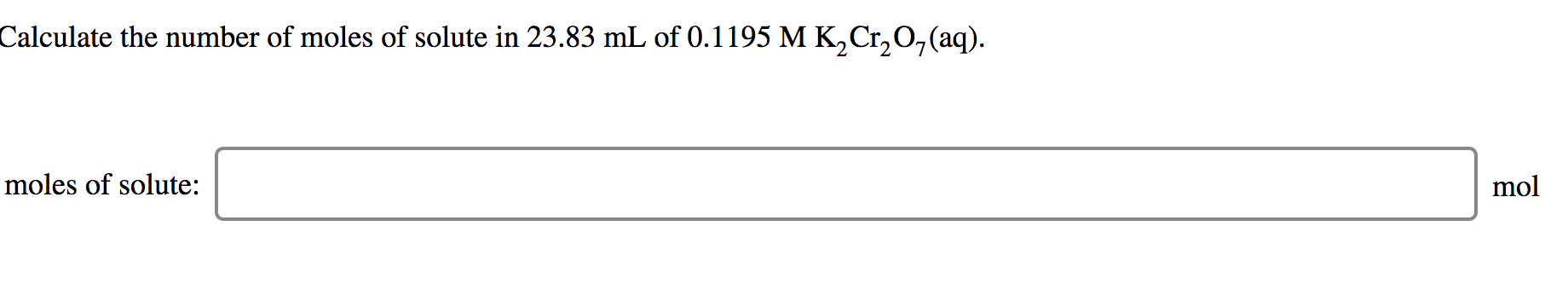 Solved Calculate the molarity of 28.5 g of MgS in 925 mL of | Chegg.com