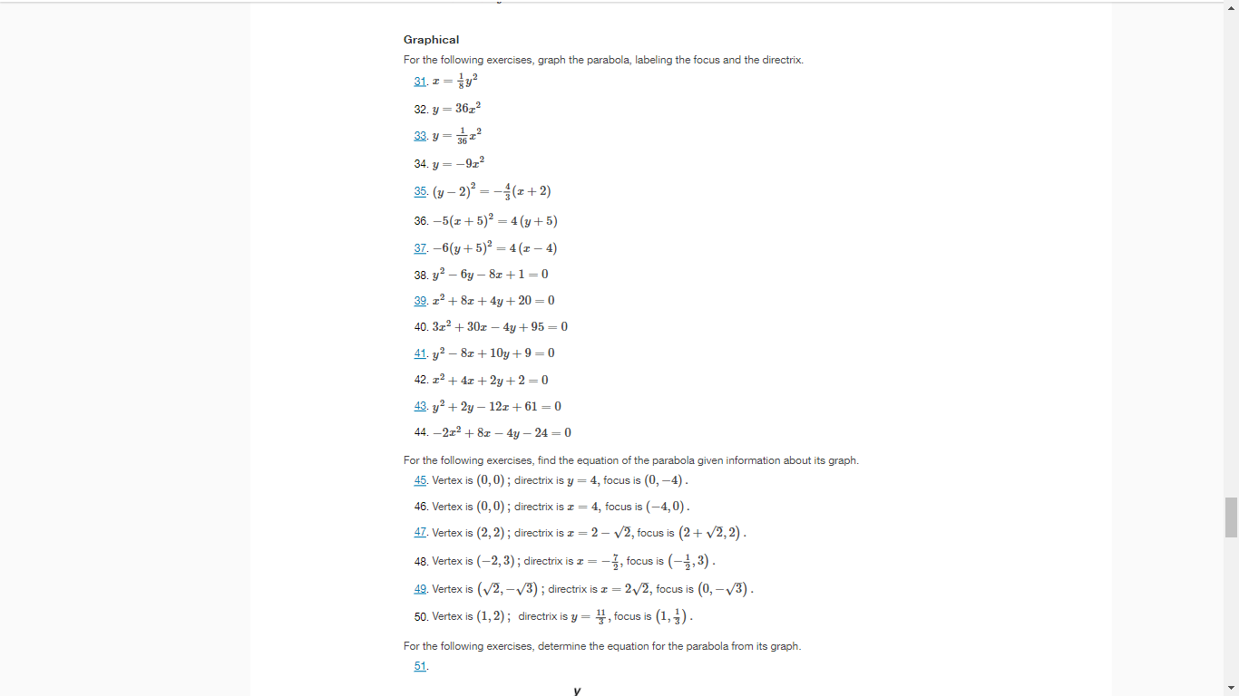 Solved Graphical For the following exercises, graph the | Chegg.com