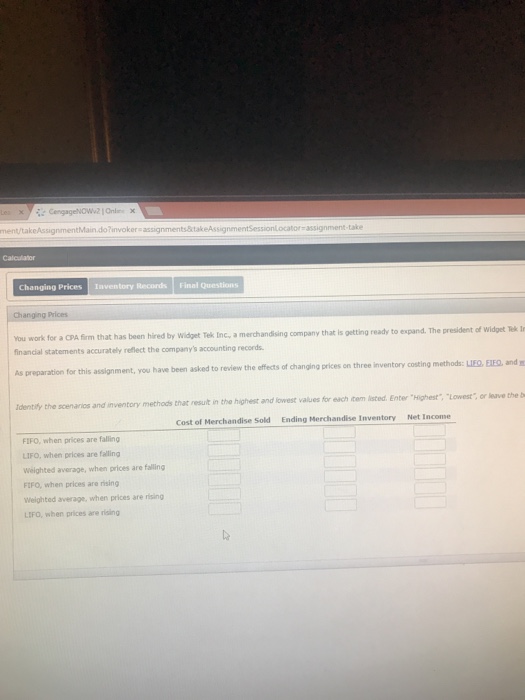 Solved You work for a CPA firm that has been hired by | Chegg.com