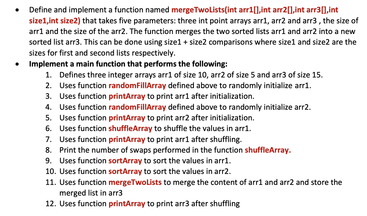 Solved Write the program using C language: Applying random | Chegg.com