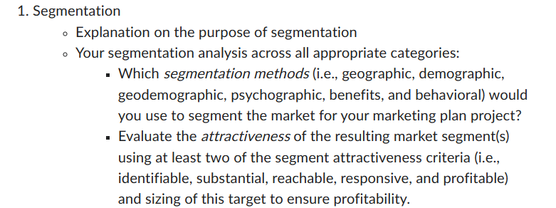 Solved I need the segmentation for the company Carter's ( | Chegg.com