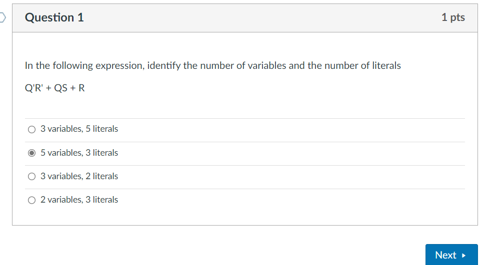 Solved In the following expression, identify the number of | Chegg.com