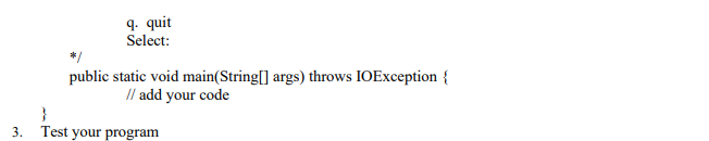 Solved Create a project in NetBeans and name the project | Chegg.com