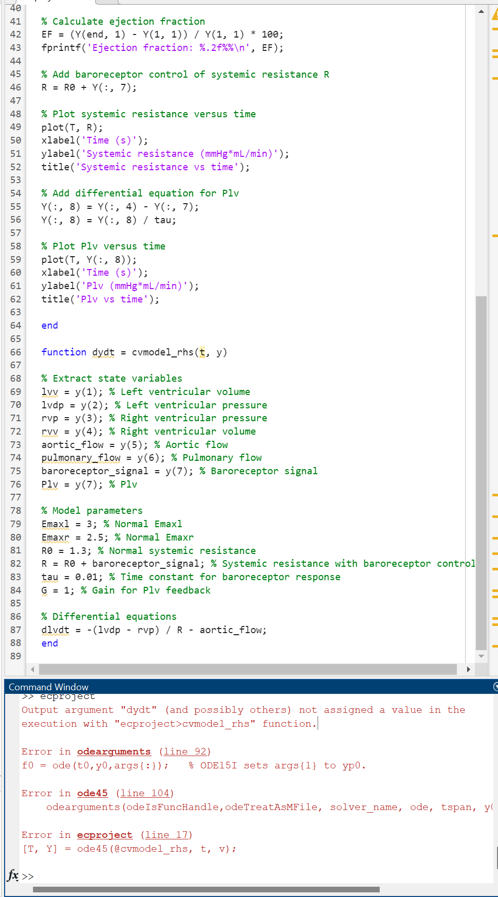 Please tell me what I can do to stop the errors in | Chegg.com