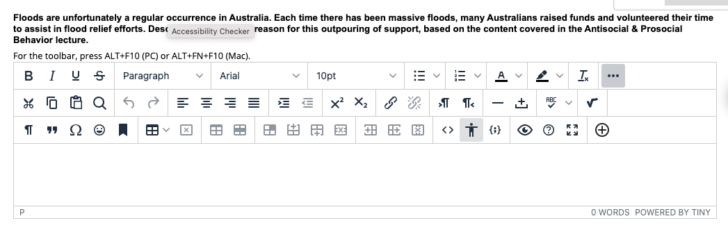 Solved Eloods are unfortunately a regular occurrence in | Chegg.com