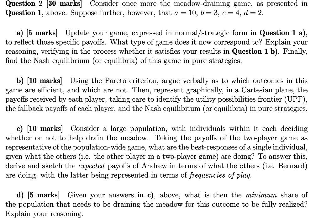 Solved Question 1[30 marks ] Chapter 1 of Bowles and | Chegg.com