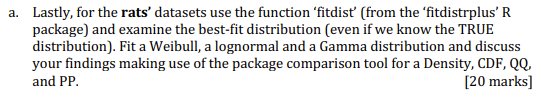 Solved Statistical Techniques with R I need help with | Chegg.com