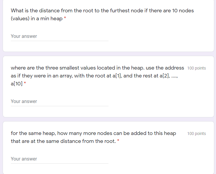 Solved What is the distance from the root to the furthest | Chegg.com
