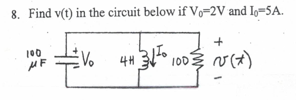 Solved ****** DO NOT USE LAPLACE TRANSFORM FOR SOLUTION | Chegg.com