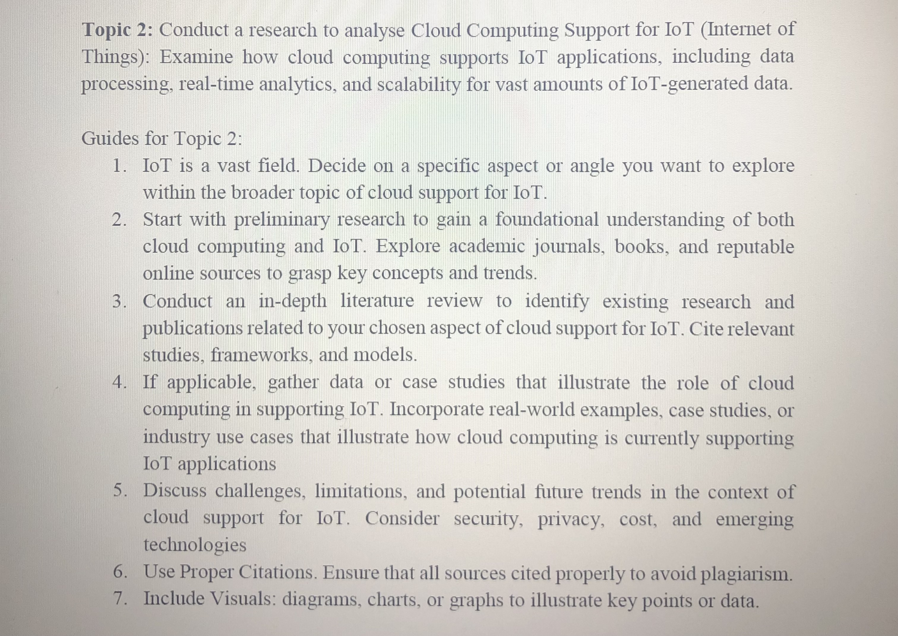 Solved Topic 1: Conduct a research on the Roles of | Chegg.com