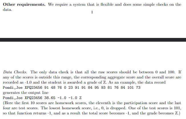 CSCI 201 - Computer Science 1 Project 1: A program | Chegg.com