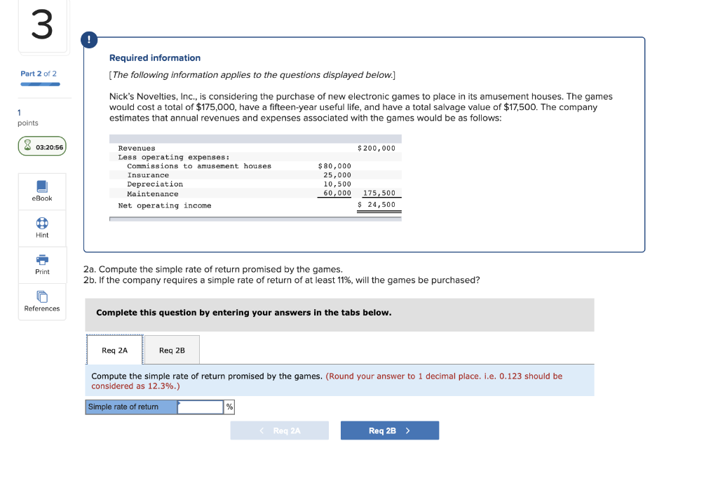 Solved 3 Required information Part 2 of 2 (The following | Chegg.com Solved 3 Required information Part 2 of 2 (The following | Chegg.com