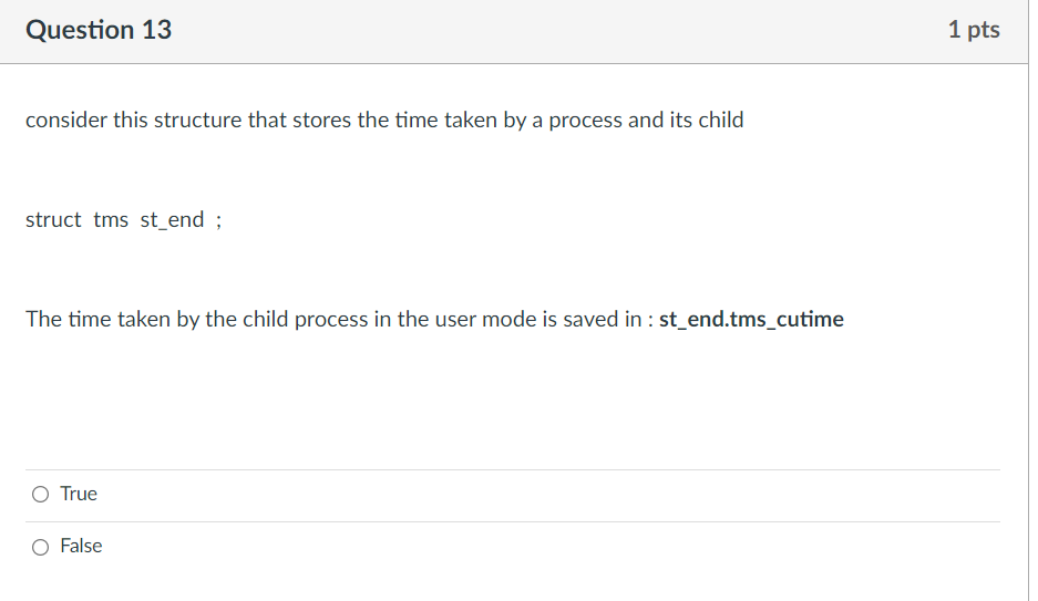 Solved Question 9 1 pts The exec() family of functions | Chegg.com