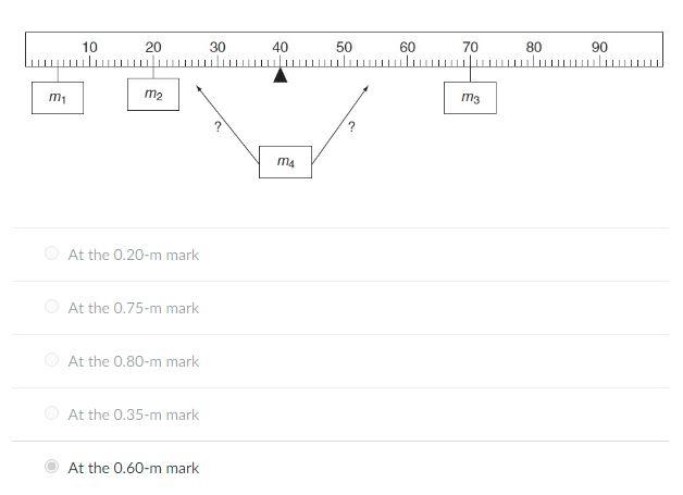 Solved In the figure shown below, the fulcrum (pivot) is at | Chegg.com