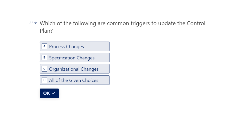 Solved 23→ ﻿Which of the following are common triggers to | Chegg.com