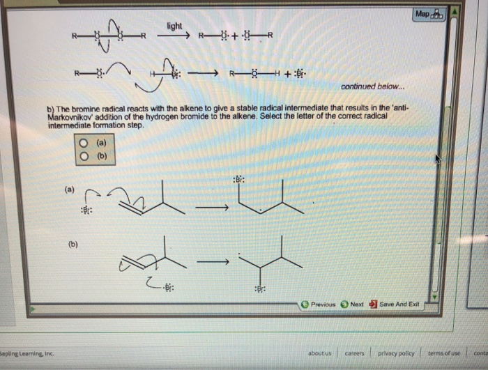 Solved The radical reaction is initiated when homolysis of | Chegg.com