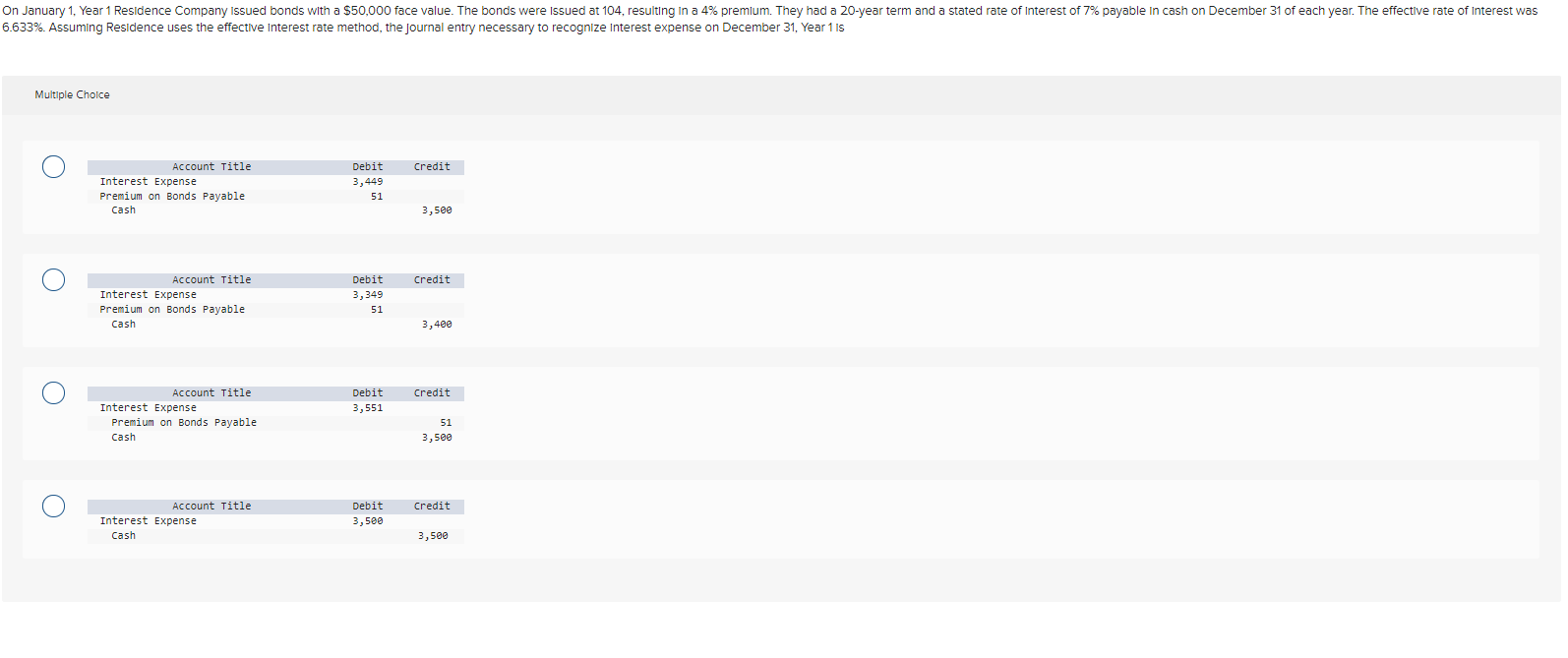 Solved Multiple Choice All other things being equal, | Chegg.com
