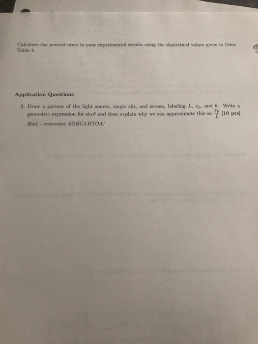 Solved 10 Diffraction and Interference Introduction The | Chegg.com
