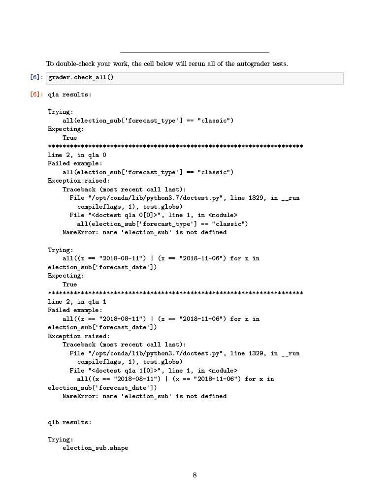 assignment1 October 13, 2021 [1] : # Initialize Otter | Chegg.com