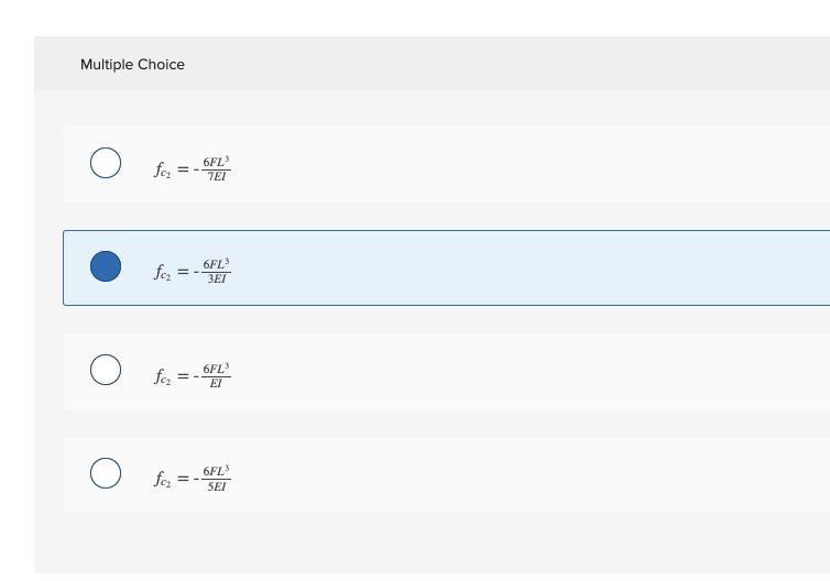 Solved What is the deflection at C in part AB under F1? | Chegg.com