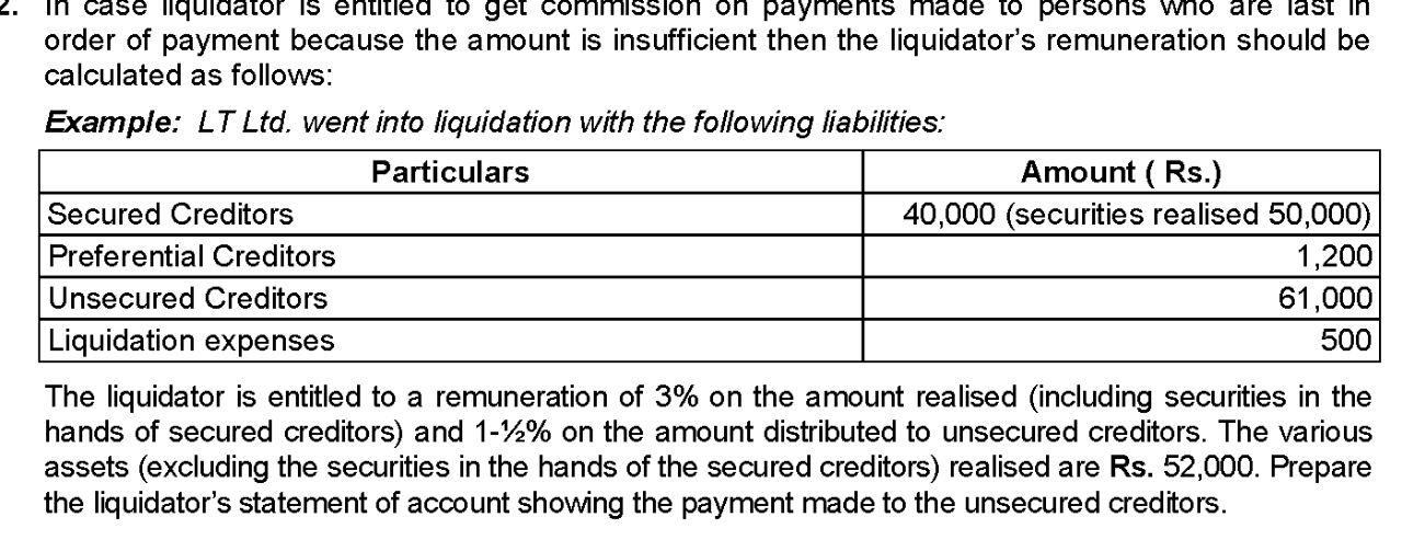 Solved order of payment because the amount is insufficient | Chegg.com
