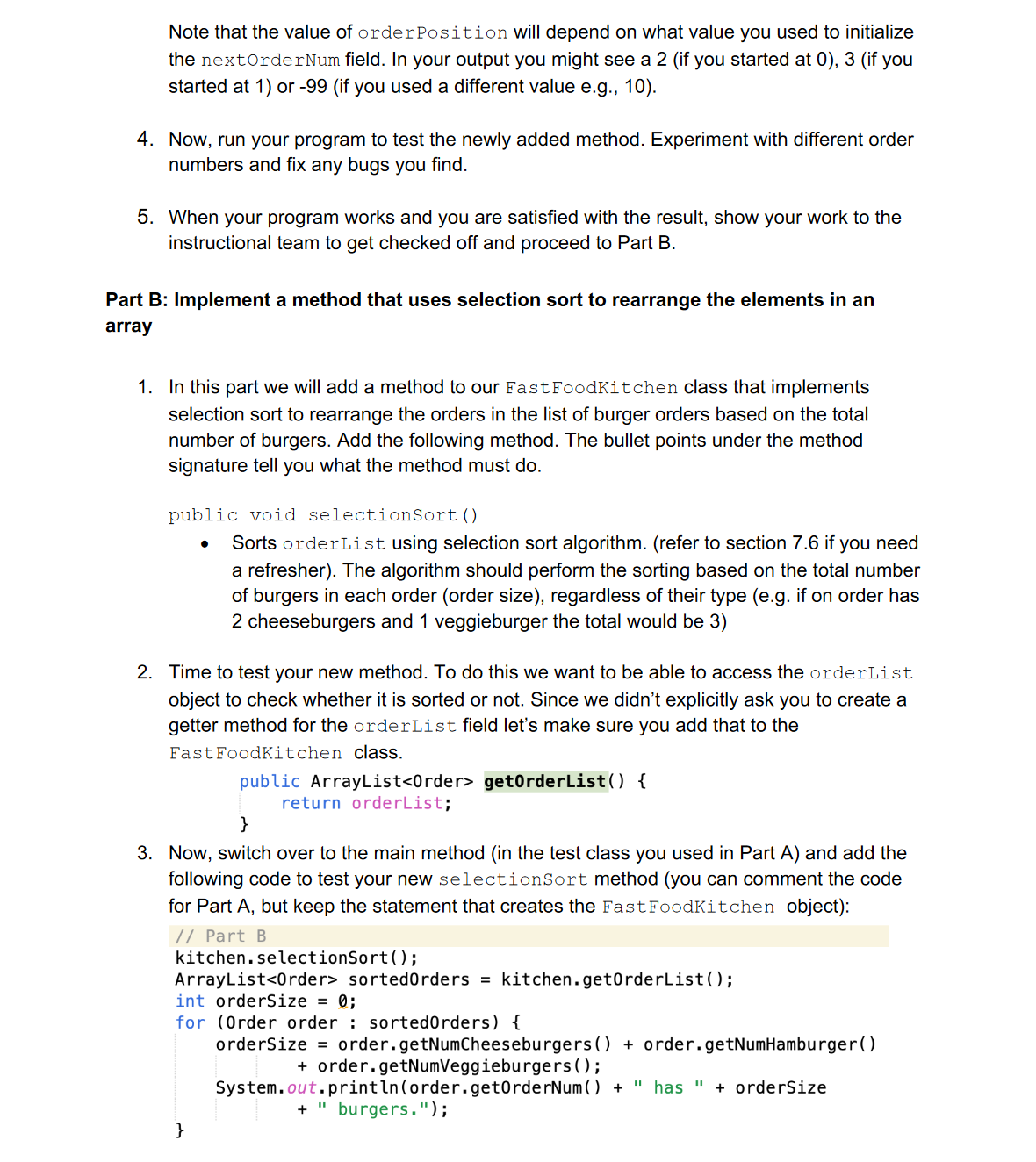 Solved Itsc 1213 Working With Arraylists Part 2 0286