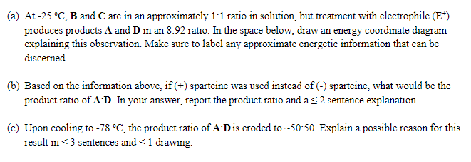 Solved Deprotonation of E with sec-BuLi results in formation | Chegg.com