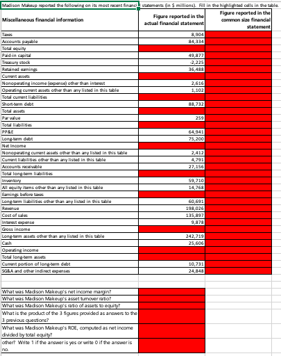 Fill the red one please | Chegg.com