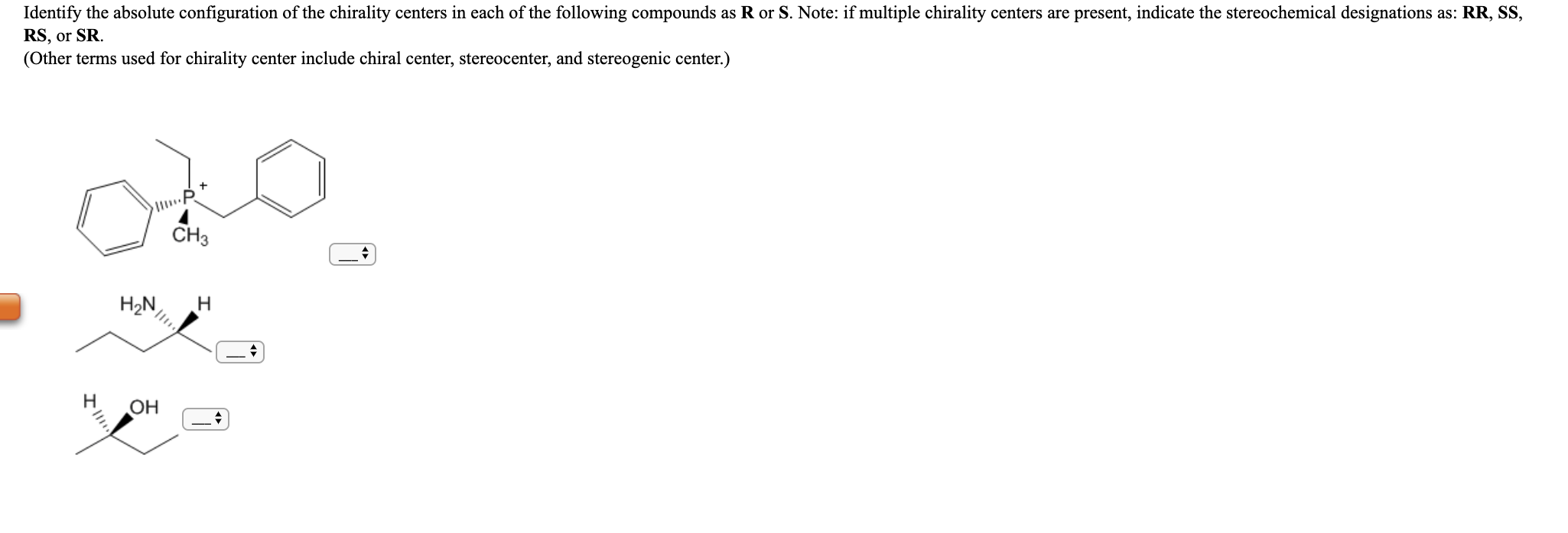 Solved Identify the absolute configuration of the chirality | Chegg.com Solved Identify the absolute configuration of the chirality | Chegg.com
