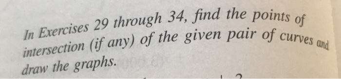Solved In Exercises 29 through 34, find the point | Chegg.com