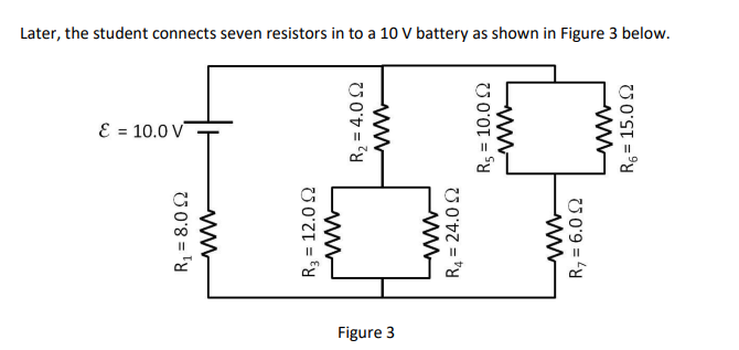 Solved What is the current in resistor 1 in the circuit | Chegg.com